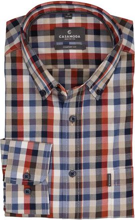 Casamoda CasaModa Herren Hemden orange Baumwolle
