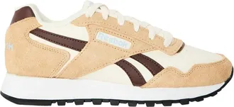 Reebok Glide Sneaker f&uuml;r Herren, Leder, Flach (Kreide/Hellbraun)