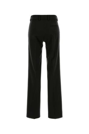 Pantaloni Torino Womens Black Stretch Wool Jodie Pant Nero Pantaloni Trousers