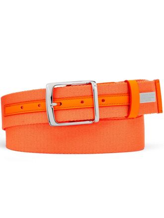 Philipp Plein ceinture en cuir &agrave; boucle - Orange