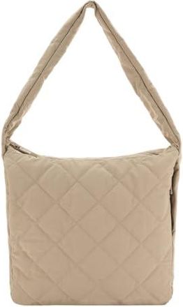 Seidenfelt Manufaktur sac à épaule bandoulière Hetta Maxi Hobo Bag Soft Toffee marron clair