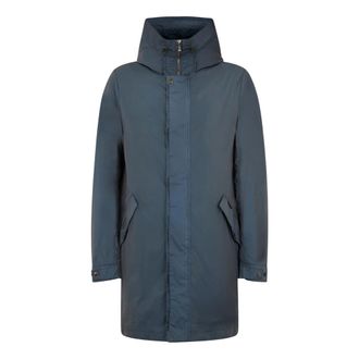 Moorer Homme, Manteaux, Bleu, Taille: M Manteaux