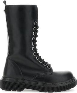 Caf&egrave;noir Bottines &Agrave; Lacets Pour Femmes En Similicuir, Pour Femme, Couleur Noir, Taille 41