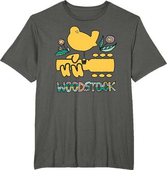 F4NT4STIC Woodstock Bird Aztec Pattern Music Festival T-Shirt
