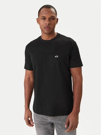 A|X Armani Exchange T-Shirt XM001568 AF10358 UC001 Schwarz Regular Fit