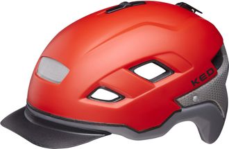 KED Cycling Berlin Helm red/Grey Matte Kopfumfang L | 56-61cm 2020 Fahrradhelm