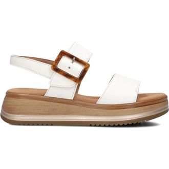 Gabor Wei&szlig;e Sommersandalen - - Shoes - Damen - Wei&szlig; - 38 1/2 EU