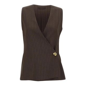 Marella Femme, Vestes, Brun, Taille: 42 FR Ranghi Vest