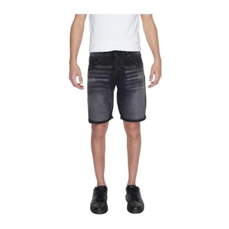 Antony Morato Homme, Shorts, Noir, Taille: W36 Shorts Bermuda en Coton Collection Printemps/Été