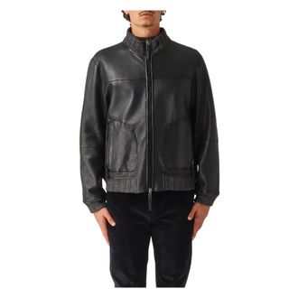 The Jack Leathers Homme, Vestes, Bleu, Taille: 2XL Blouson Aviateur