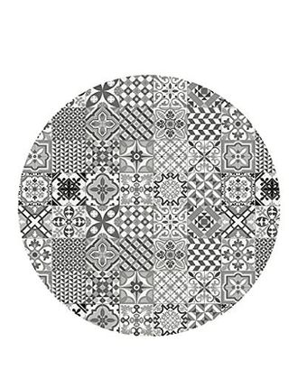 Vilber Toledo Vinyl-Teppich, rund, Farbe 05, Durchmesser 155 cm