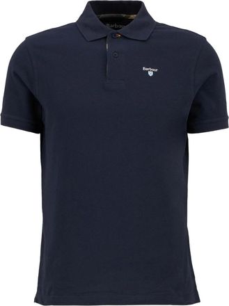 Barbour Homme, Tops, Bleu, Taille: L Tartan Pique Polo Ss26