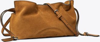 Tory Burch Ella Pouch aus Wildleder mit Kordelzug