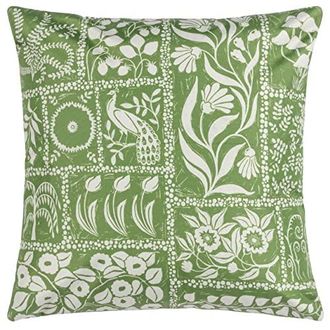 furn. Forage Garden Polyester Gef&uuml;lltes Kissen - Wasserabweisend Botanisch Nat&uuml;rlich Floral Garten Outdoor Dekoratives Kissen (Salbei - 43x43cm)