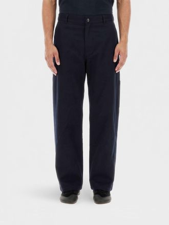 Loewe Straight-Leg Twill-Hose mit gesticktem Logo