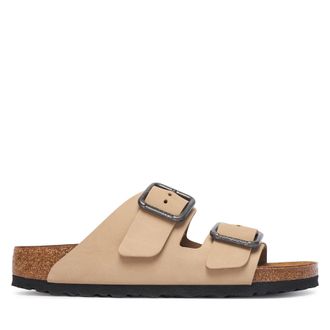 Birkenstock Pantoletten Birkenstock Arizona Wire Buckle 1031579 Beige