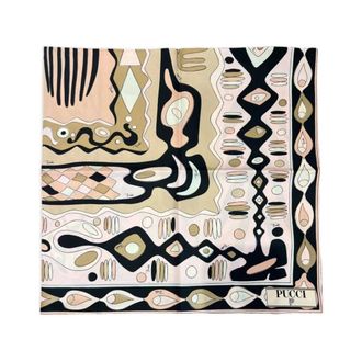Pucci Femme, Accessoires, Multicolore, Taille: ONE Size Foulard en twill de soie 90x90