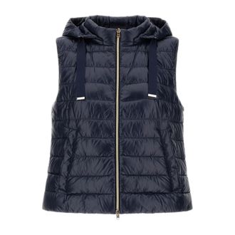 Herno Femme, Vestes, Bleu, Taille: 40 FR Herno Manteaux Bleu