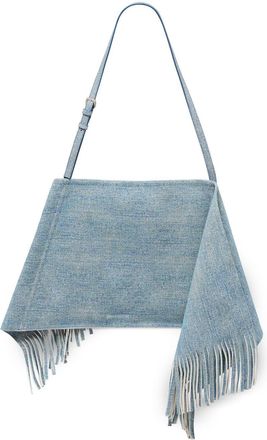 J.W.Anderson Mittelgroße Scarf Schultertasche - Blau