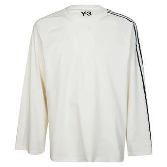Yohji Yamamoto Homme, Tops, Blanc, Taille: L RE 3S LS TEE