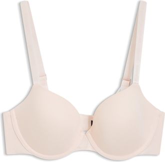 HUGO BOSS B&uuml;gel-BH BOSS UNDERWIRE BRA CI, Damen, Gr. 70, Cup D, rosa (light, pastel pink 680), Jersey, Obermaterial: 95% Viskose, 5% Elasthan, k&ouml;rpernah, BHs B&uuml;