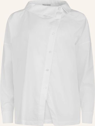 Helene Galwas Lockere Bluse Mit Stehkragen Jackie weiss