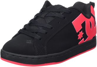 DC Court Graffik Damen Sneaker, Black Hot Pink, 42.5 EU