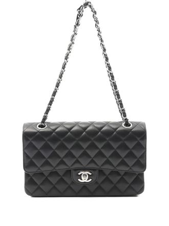 Chanel sac porté épaule à design matelassé - Noir