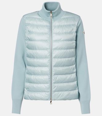 Moncler Daunenjacke aus Schurwolle