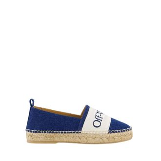 Off-white Bookish Denim Espadrilles - - Shoes - Damen - Blau - 40 EU