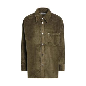 Ami Braunes Langarmhemd - - Shirts - Herren - Braun - XS