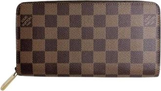 Louis Vuitton Portefeuille Long Pre-owned (bi-pli) - Femme - Pre-owned - Brun - Taille: ONE Size