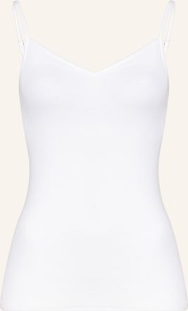 Hanro Bh-Hemd Cotton Seamless weiss