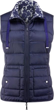 Basler Wende-Steppweste BASLER blau