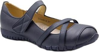 Primtex Chaussures Confort Femme Grande Pointure 41-44 Style Ballerines Confortables orthop&eacute;diques Semelle Cuir