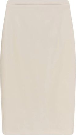 Max Mara Femme, Jupes, Beige, Taille: 36 FR Jupe Crayon Taille Haute