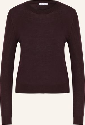 Mrs & Hugs Mrs & Hugs Pullover Aus Merinowolle rot