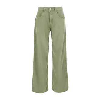 Icon Denim Los Angeles Femme, Jeans, Vert, Taille: W29 Bea Wide Jeans