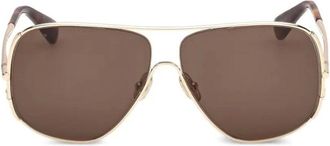 Max Mara Femme, Accessoires, Jaune, Taille: 60 MM Lunettes de soleil