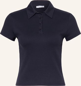 Mrs & Hugs Mrs & Hugs Jersey-Poloshirt blau
