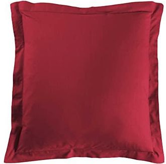 Douceur d'Intérieur Lina Marsala-Kissenbezug, 63 x 63 cm, 100% Baumwolle