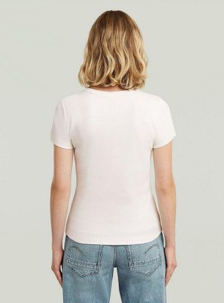 G-Star T-Shirt Slim Rib T-Shirt