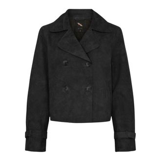 BTF-CPH Btfcph, Femme, Vestes, Noir, Taille: 42 FR Leather Jacket