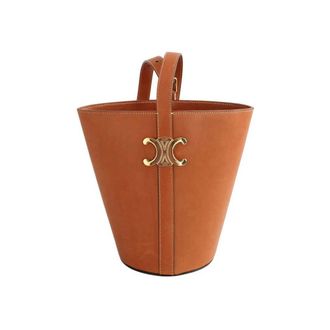 Celine Mini sac en cuir marron