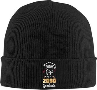 Generic Bonnet Thermo Fi&egrave;re Gigi, Dipl&ocirc;m&eacute;e De La 2030 Classique Casquette De Cr&acirc;ne &Agrave; Revers Thermique Bonnet pour Ski Course &Agrave; Pied Ext&eacute;rieur