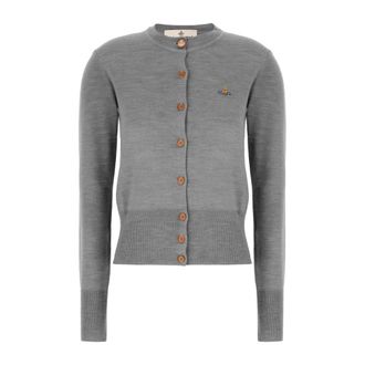 Vivienne Westwood Bea Cardigan - - Knitwear - Damen - Grau - S