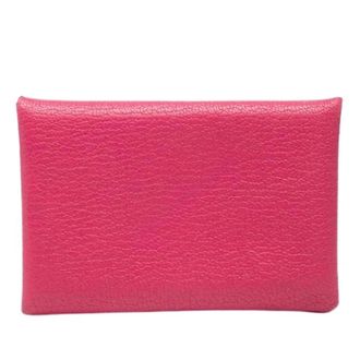 Herm&egrave;s Porte-cartes Pre-owned - Femme - Pre-owned - Rose - Taille: ONE Size