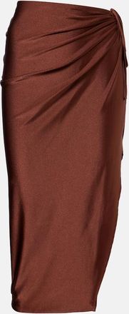 Adriana Degreas Midirock Solid Ruched