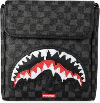 Sprayground Sprayground, Homme, Sacs, Noir, Taille: ONE Size Paris Requins qui Gouttent Sac à Dos