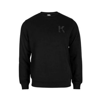 Karl Lagerfeld Crewneck Sweatshirt - - Sweatshirts & Hoodies - Herren - Schwarzk - XS